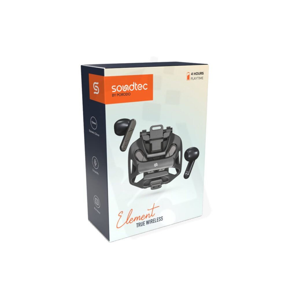 Porodo Soundtec Element True Wireless Earbuds - iDealz